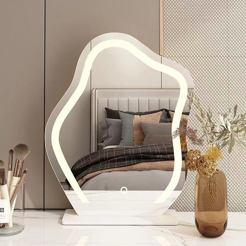 'NUVOLA' LED Light Makeup Vanity Mirror – Waitrose Furniture