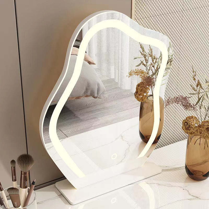 'NUVOLA' LED Light Makeup Vanity Mirror – Waitrose Furniture