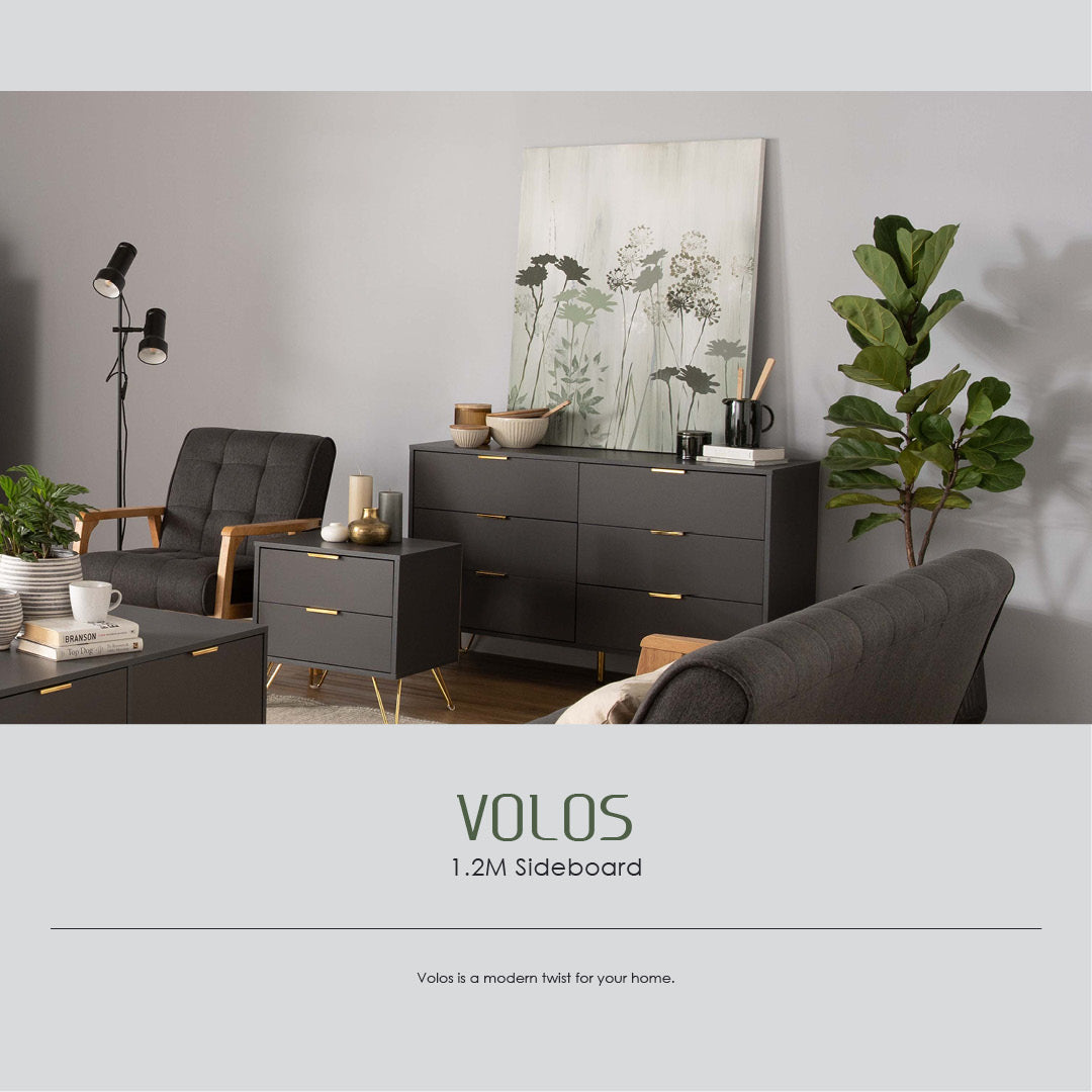 'VOLOS' Buffet Sideboard Cabinet – Waitrose Furniture