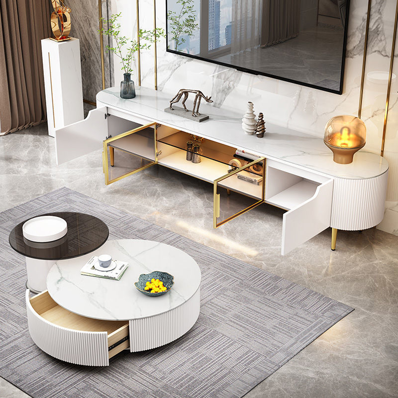 'FIORELLA' Sintered Stone Top TV Entertainment Unit – Waitrose Furniture