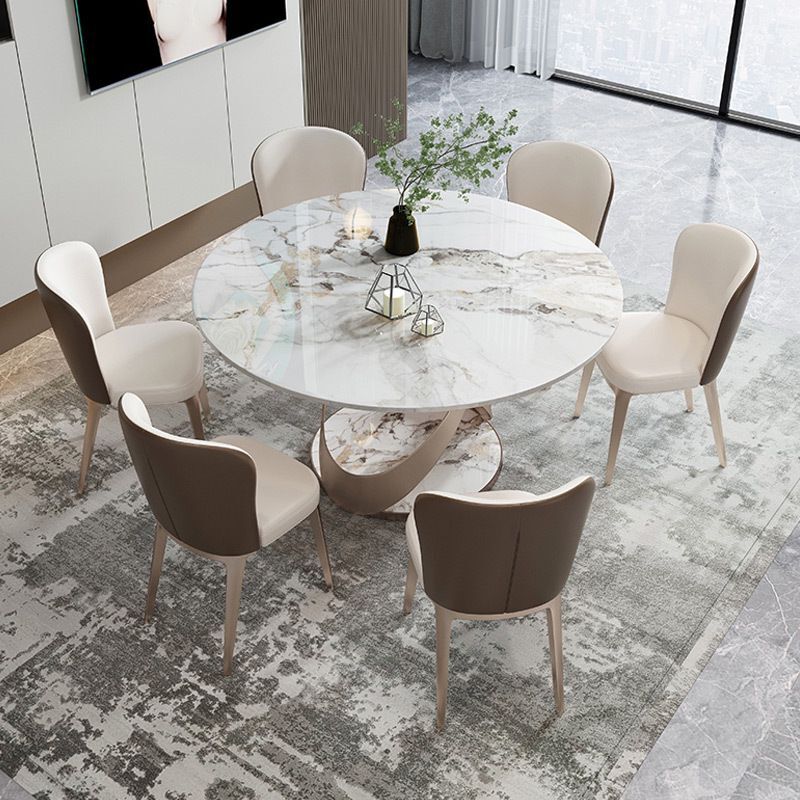 'MORANDI' Round Dining Table with Lazy Susan – Waitrose Furniture