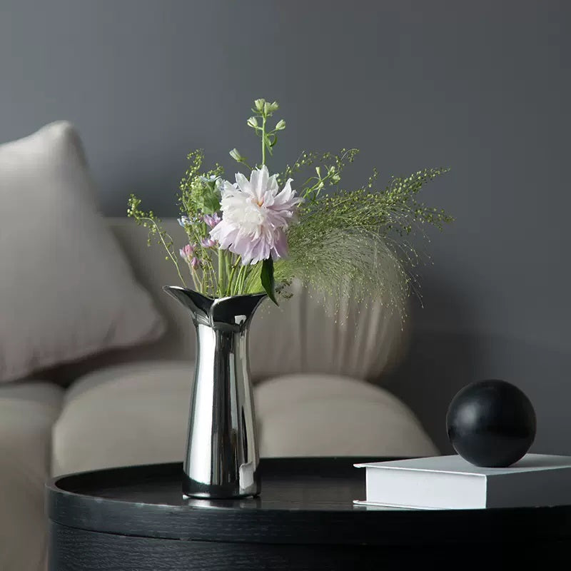 'TULIP' Silver Vase – Waitrose Furniture